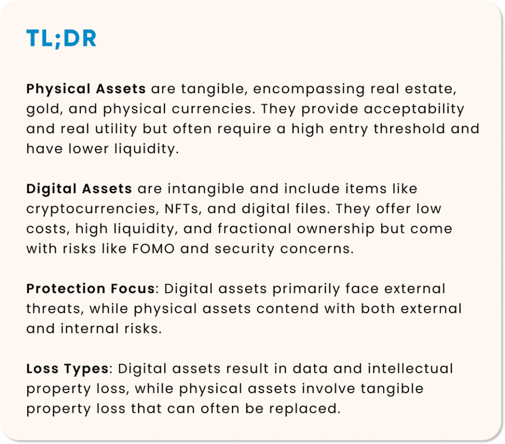 Digital vs Physical Assets: Understanding the Key Differences ... Digital vs Physical Assets: Understanding the Key Differences ...